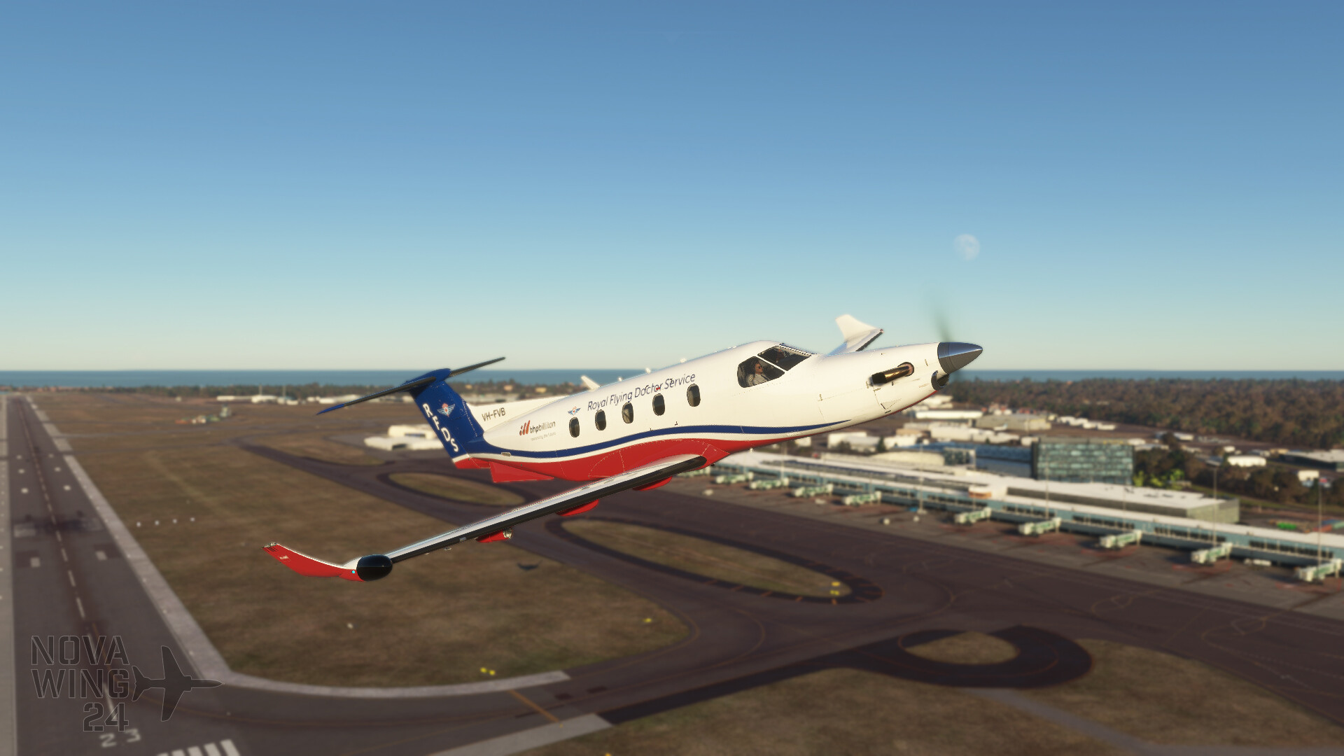 Novawing24 Pilatus PC-12 RFDS VH-FVB Livery - Orbx
