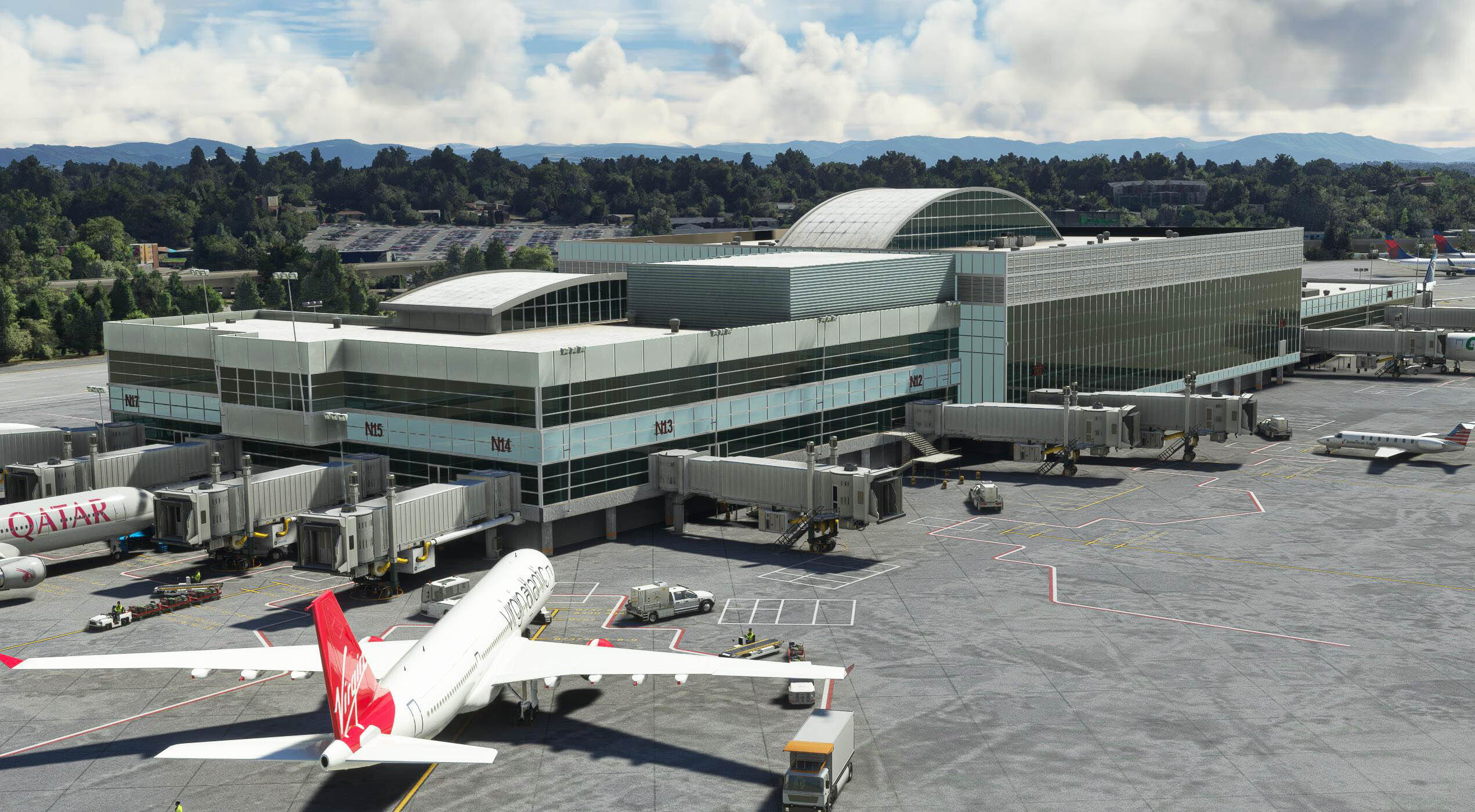 BMWorld & AmSim KSEA Seattle–Tacoma International Airport for Microsoft ...