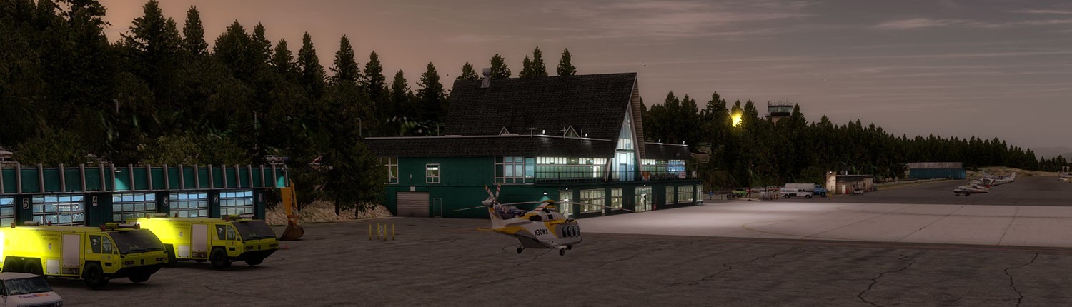 KTVL Lake Tahoe Airport - Orbx
