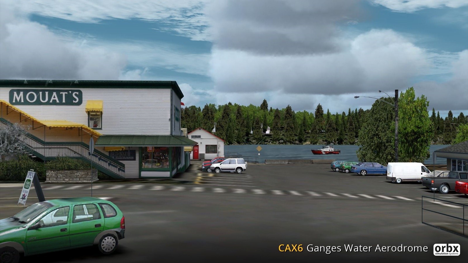 CAX6 Ganges Water Aerodrome - Orbx
