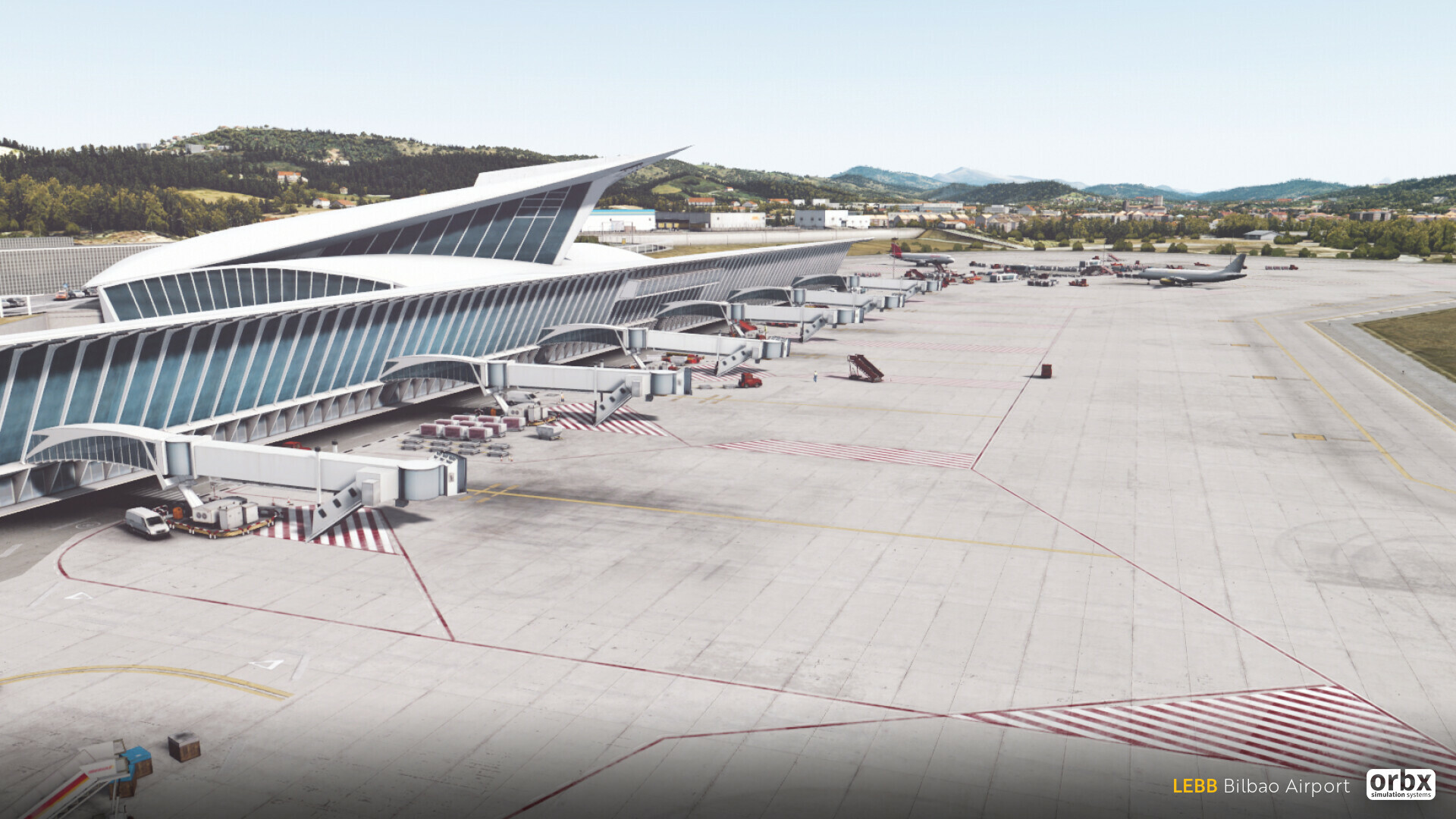 LEBB Bilbao Airport - Orbx
