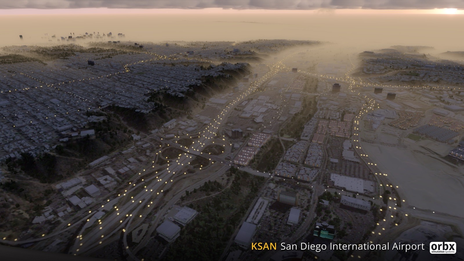 KSAN San Diego International Airport - Orbx