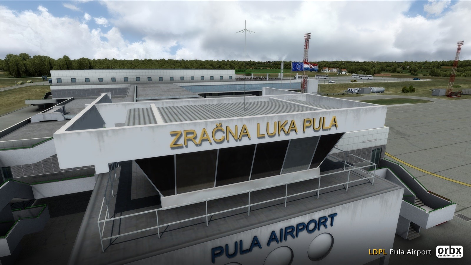 LDPL Pula Airport - Orbx
