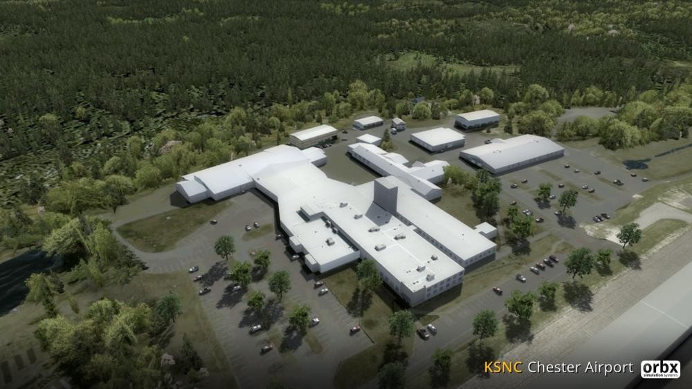 KSNC Chester Airport - Orbx
