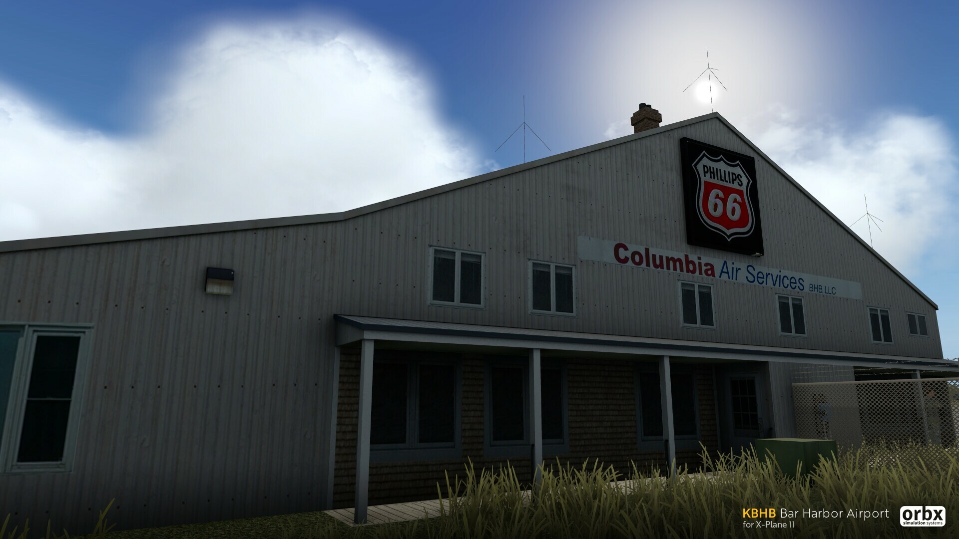 KBHB Bar Harbor Airport - X-Plane 11 - Orbx
