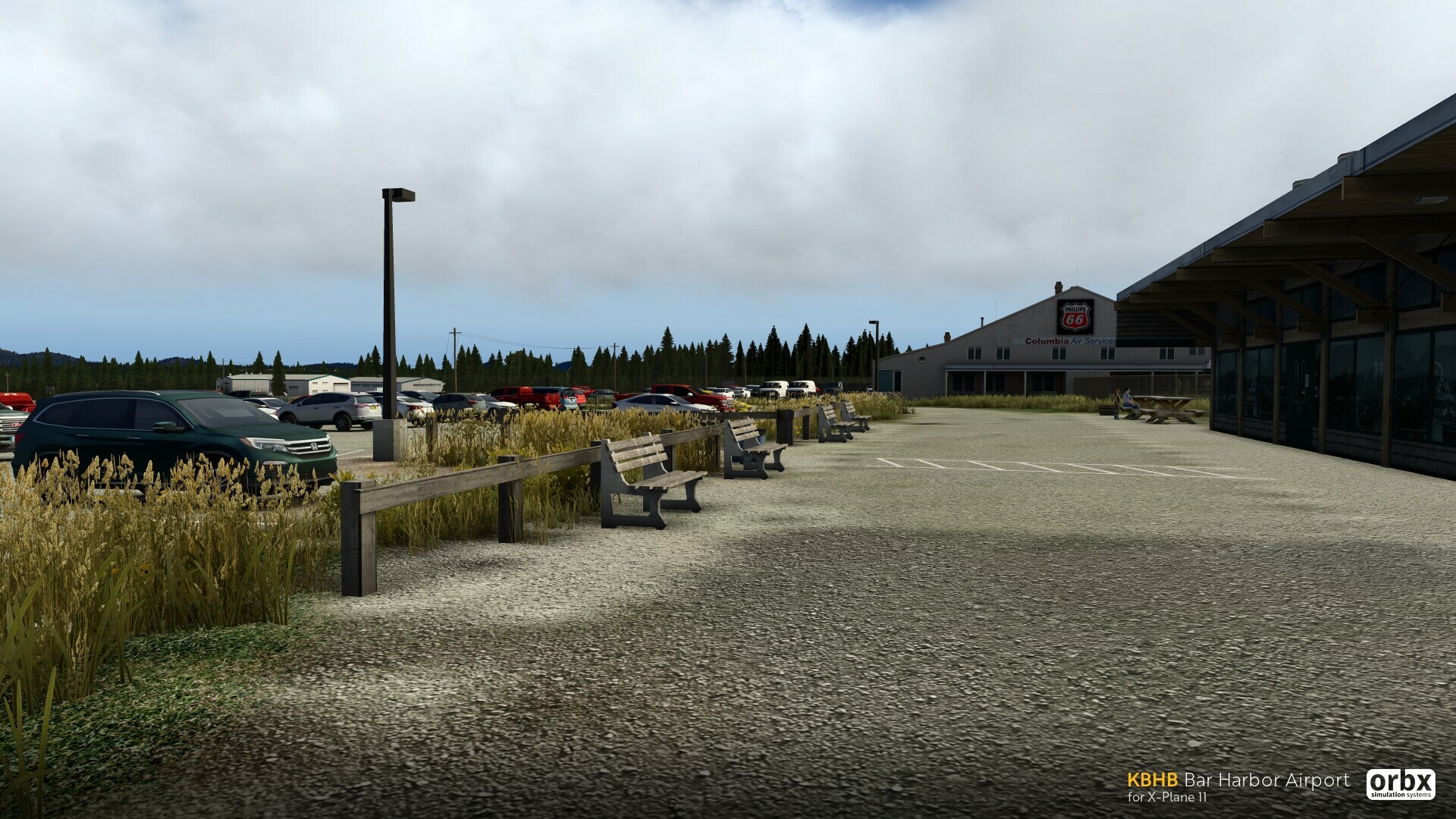 KBHB Bar Harbor Airport - X-Plane 11 - Orbx