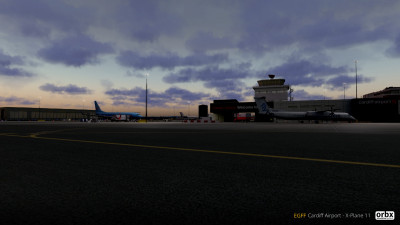 EGFF Cardiff Airport - X-Plane 11 - Orbx