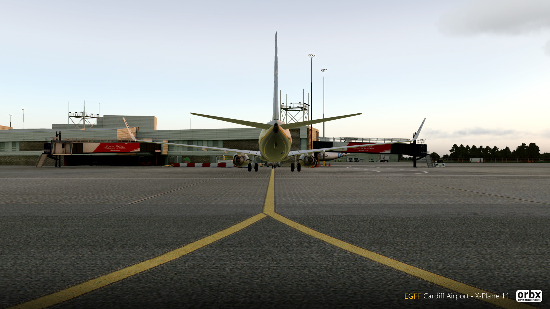 EGFF Cardiff Airport - X-Plane 11 - Orbx