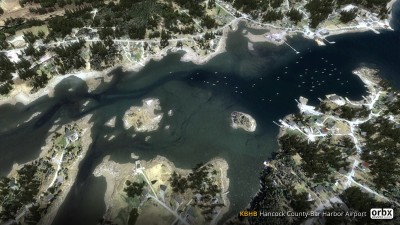 KBHB Bar Harbor Airport - Orbx