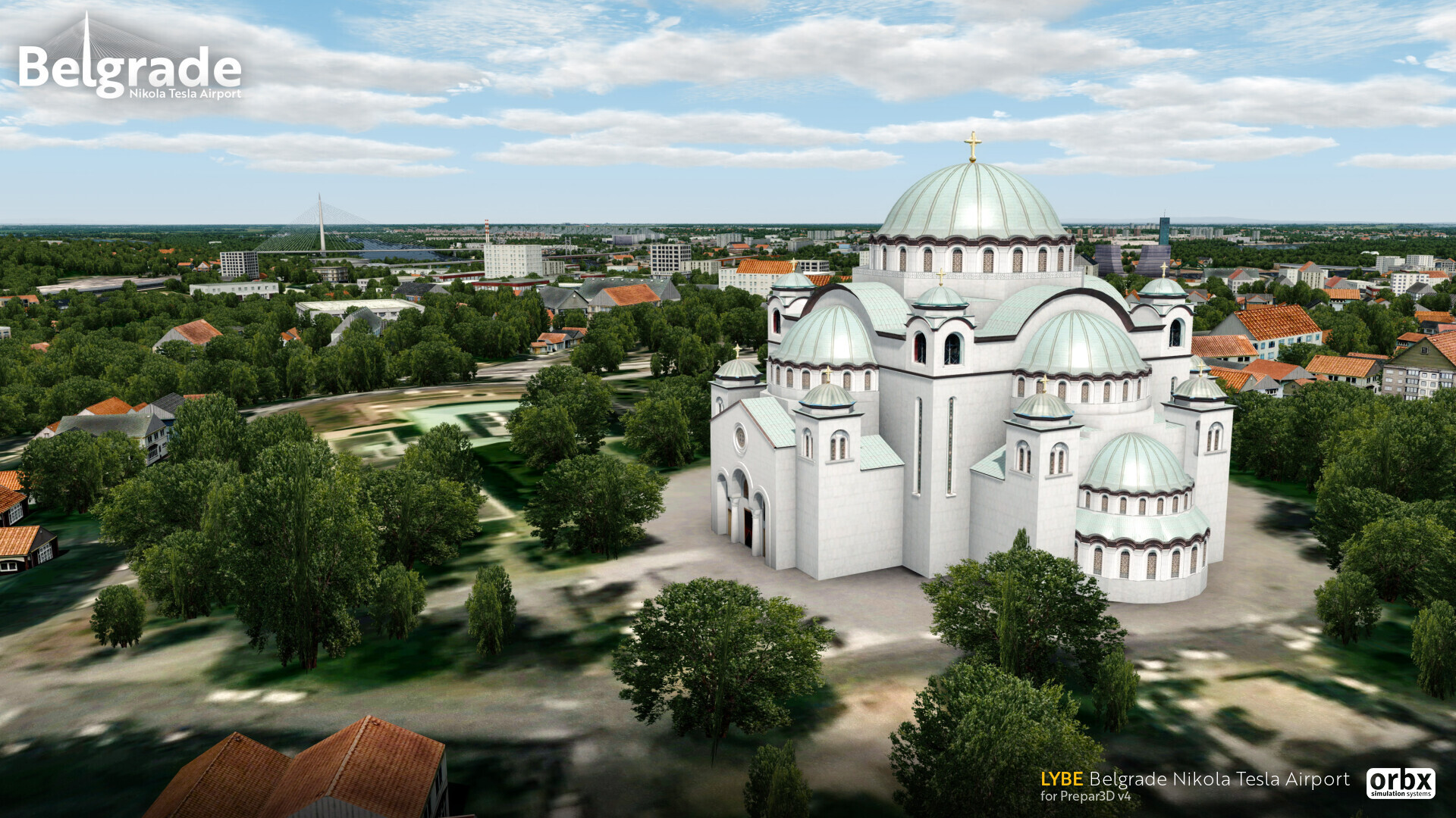 LYBE Belgrade Nikola Tesla Airport - Orbx