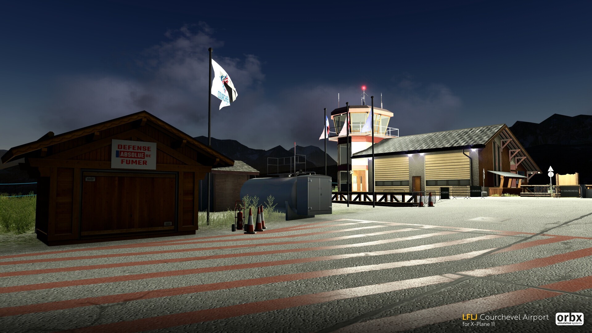 LFLJ Courchevel Airport - X-Plane 11 - Orbx