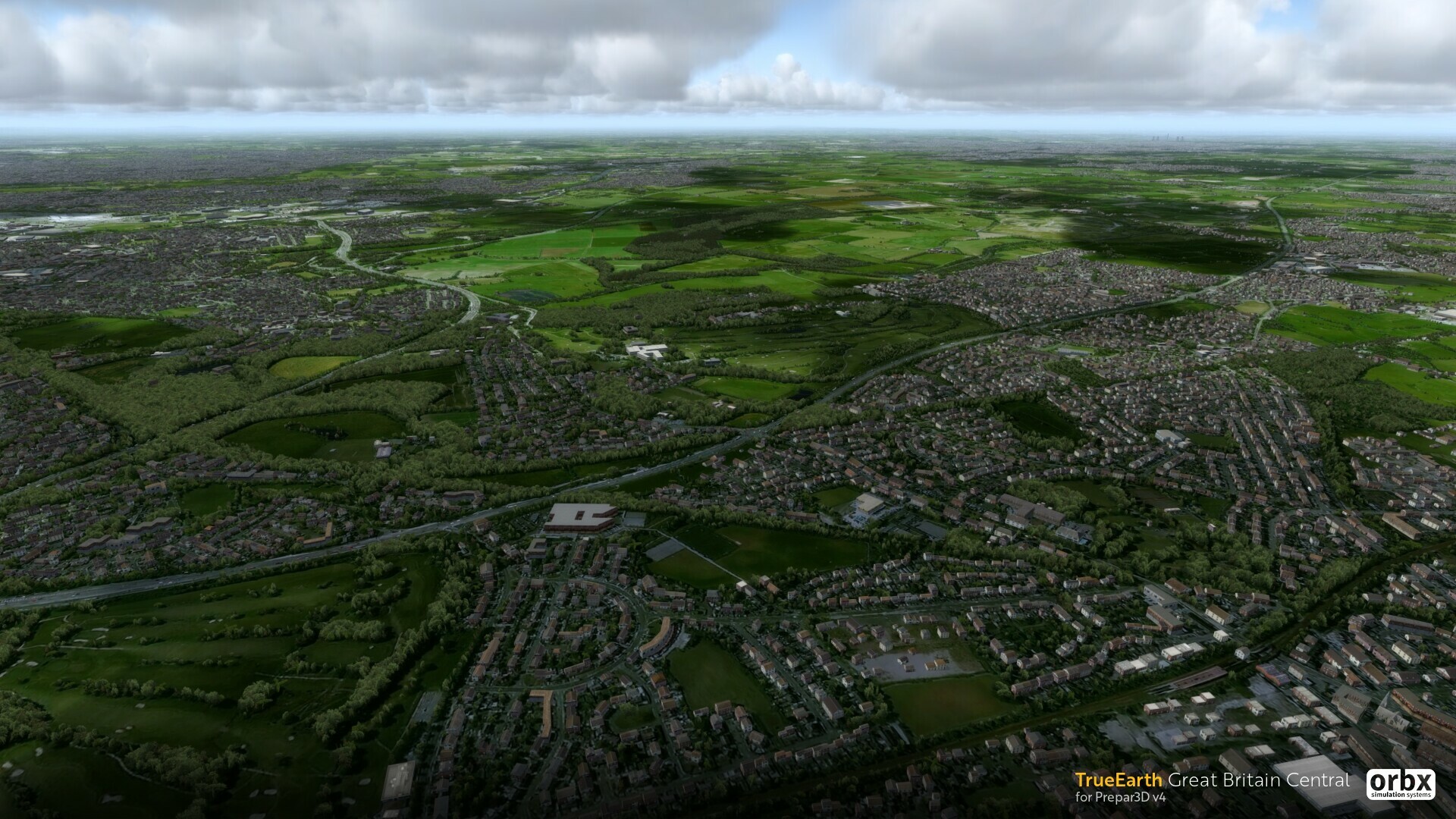 TrueEarth Great Britain Central - Orbx