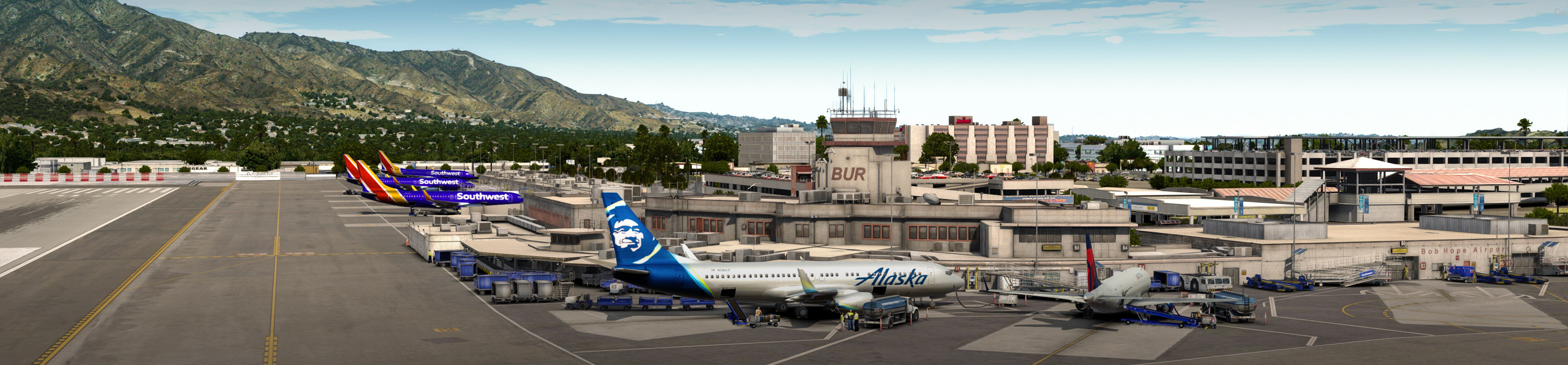 KBUR Hollywood Burbank Airport - Orbx