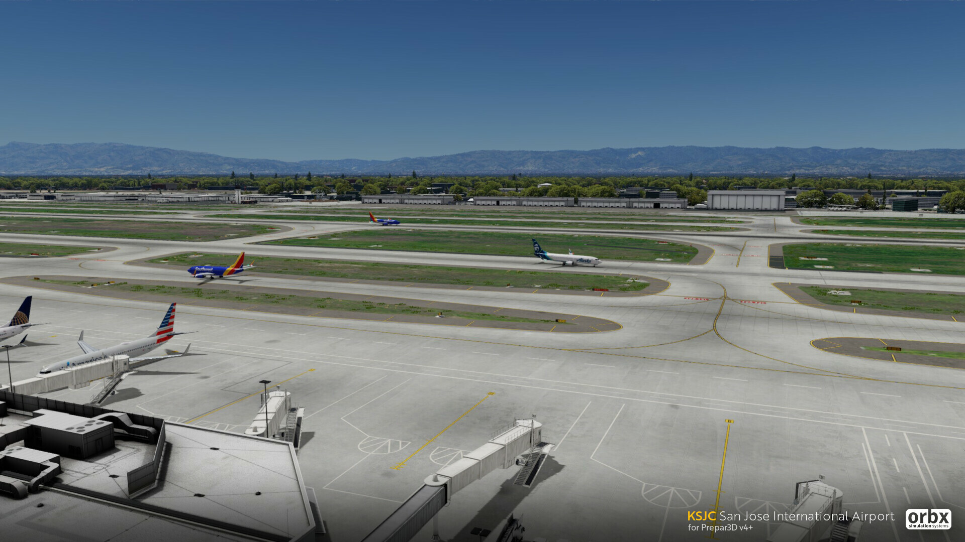 KSJC San Jose International Airport - Orbx