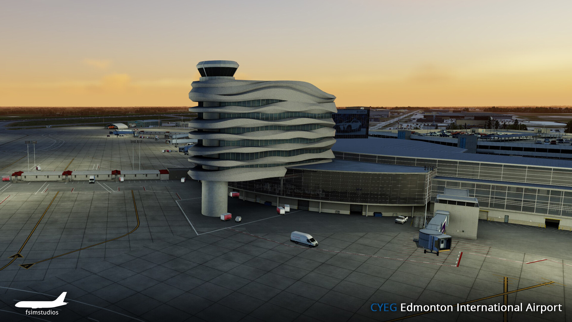 CYEG Edmonton International Airport - Orbx
