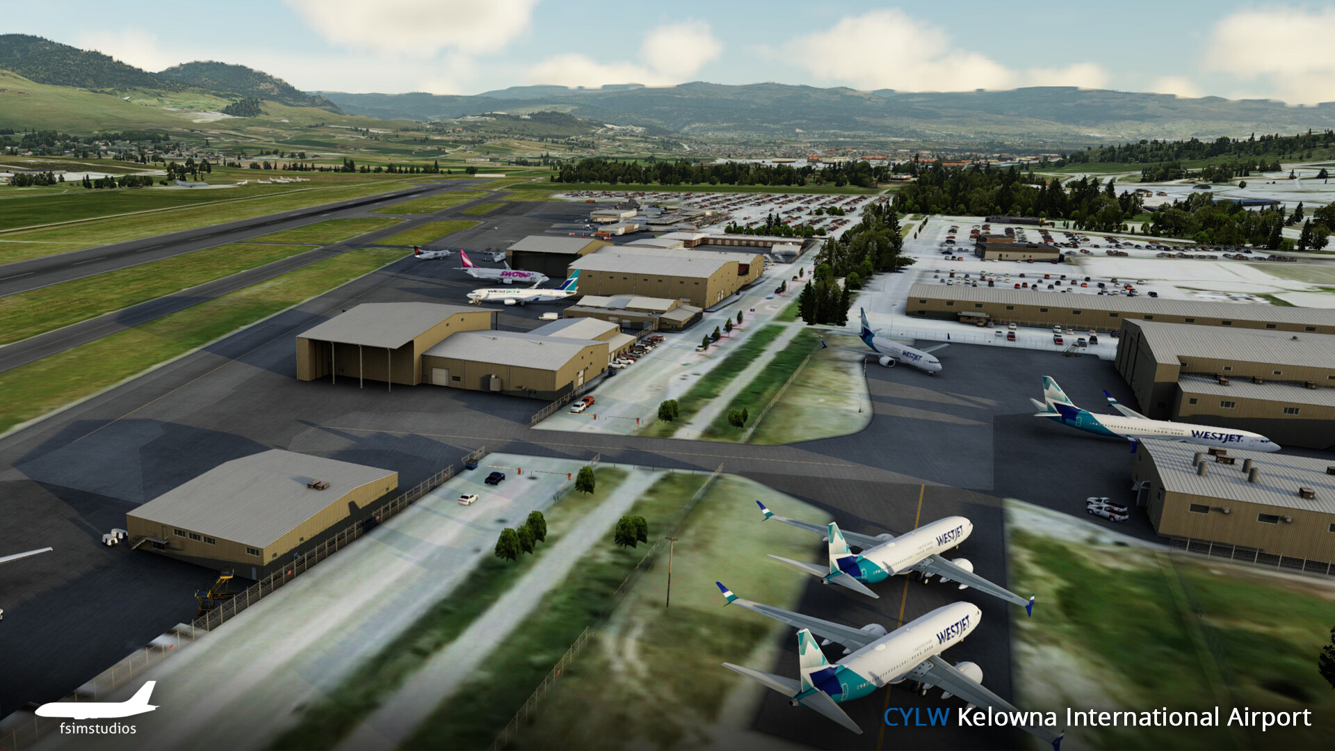 CYLW Kelowna International Airport - Orbx