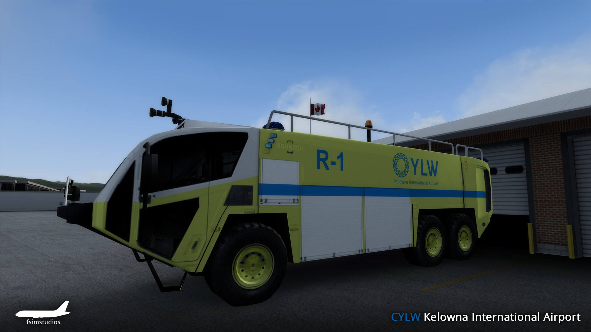 CYLW Kelowna International Airport - Orbx