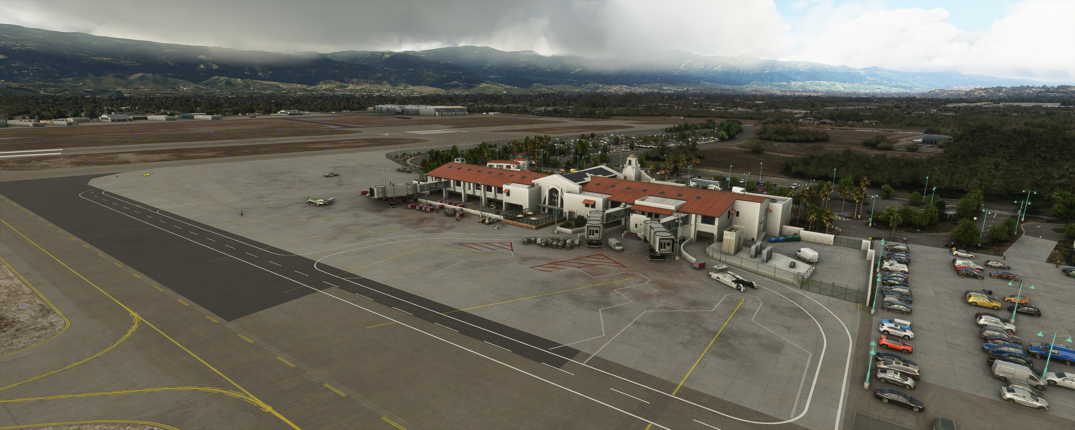 KSBA Santa Barbara Municipal Airport - Microsoft Flight Simulator - Orbx