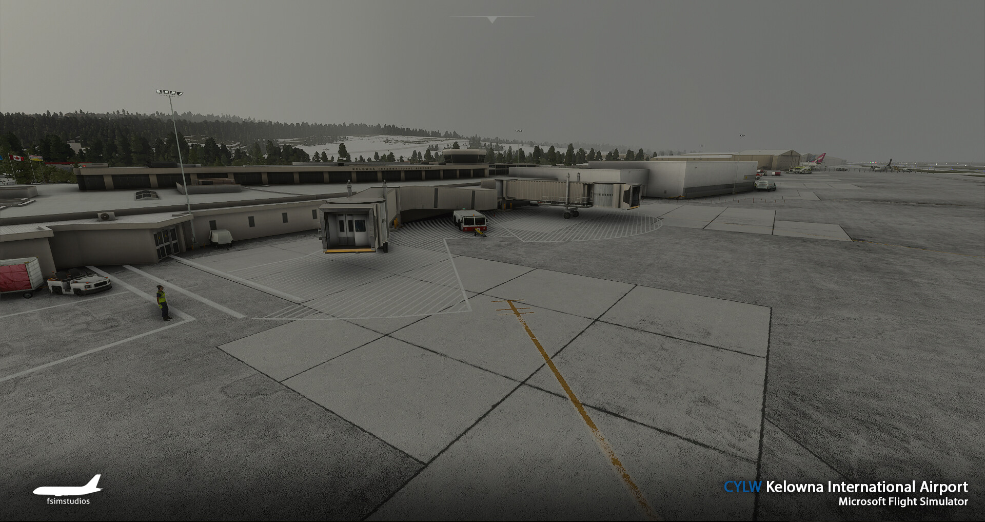 CYLW Kelowna International Airport - Microsoft Flight Simulator - Orbx