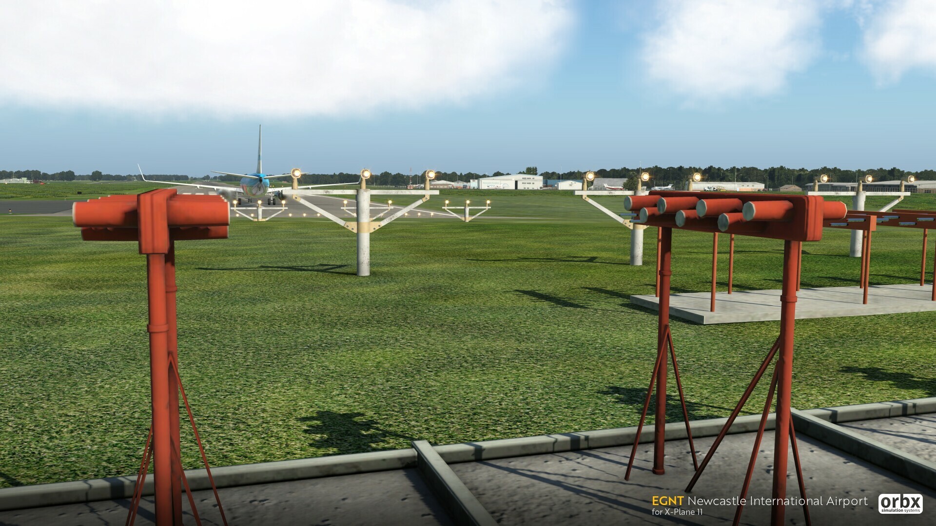 EGNT Newcastle International Airport - X-Plane 11 - Orbx