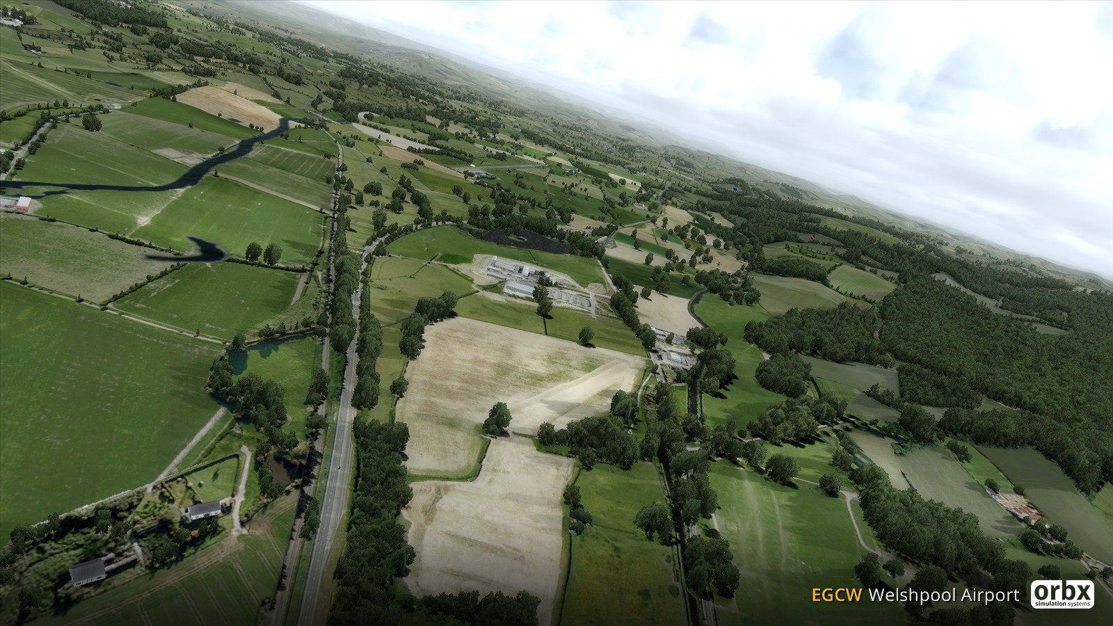 EGCW Welshpool Airport - Orbx