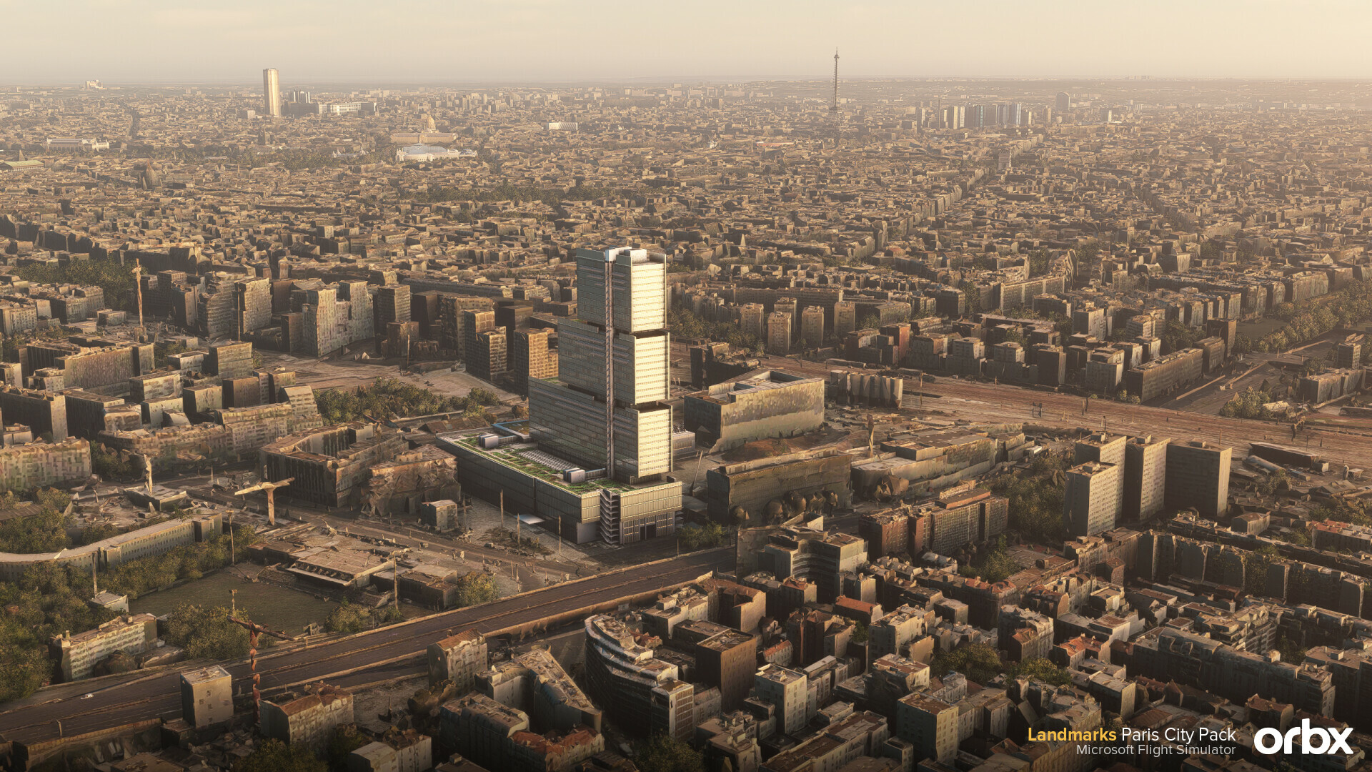 Landmarks Paris City Pack - Microsoft Flight Simulator - Orbx