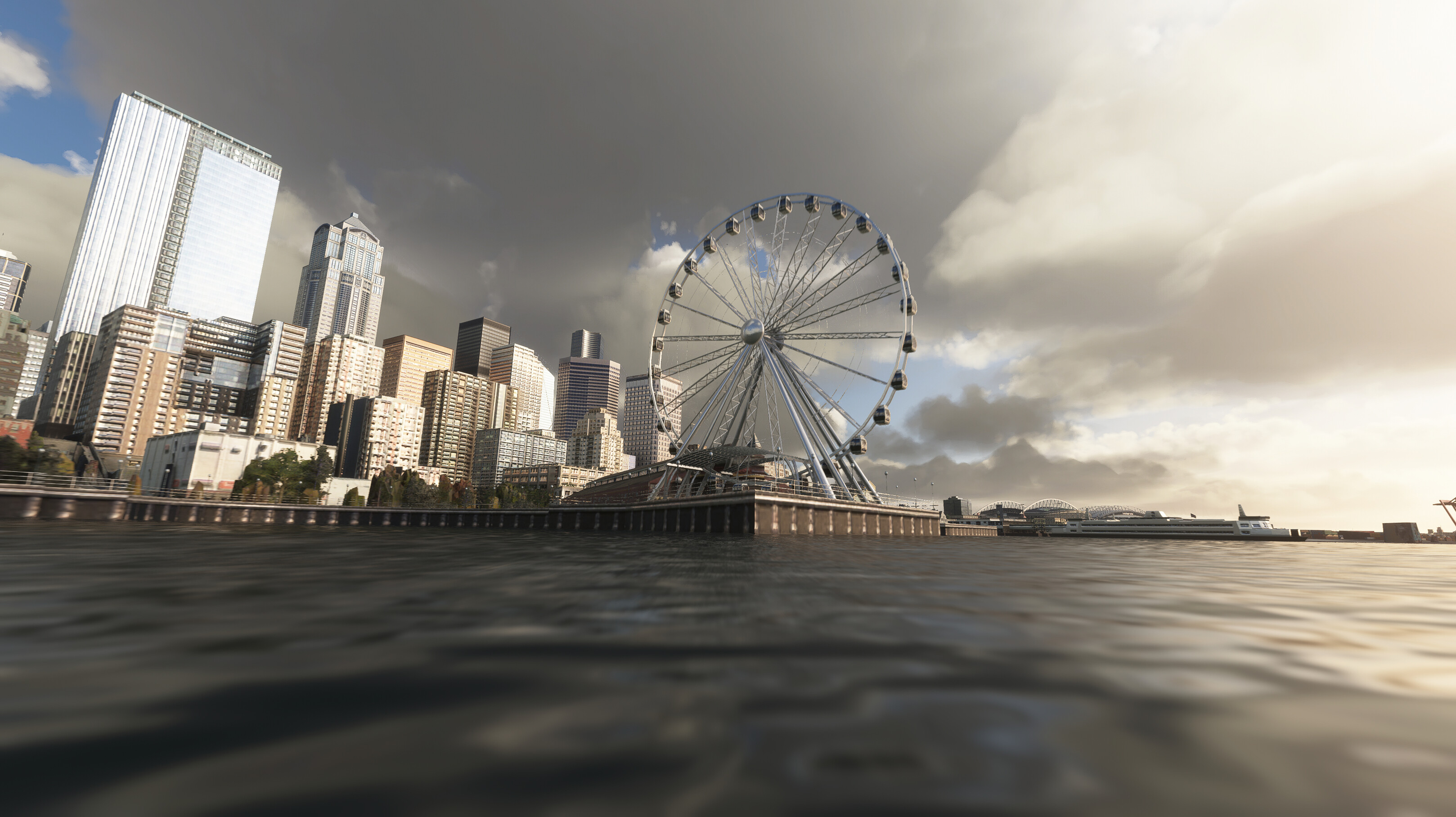 Landmarks Seattle - Microsoft Flight Simulator - Orbx