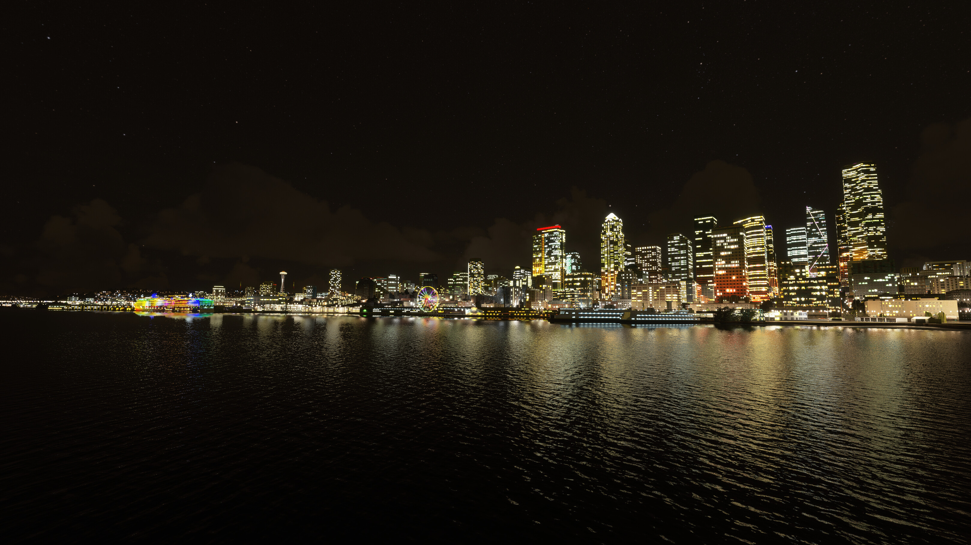 Landmarks Seattle - Microsoft Flight Simulator - Orbx