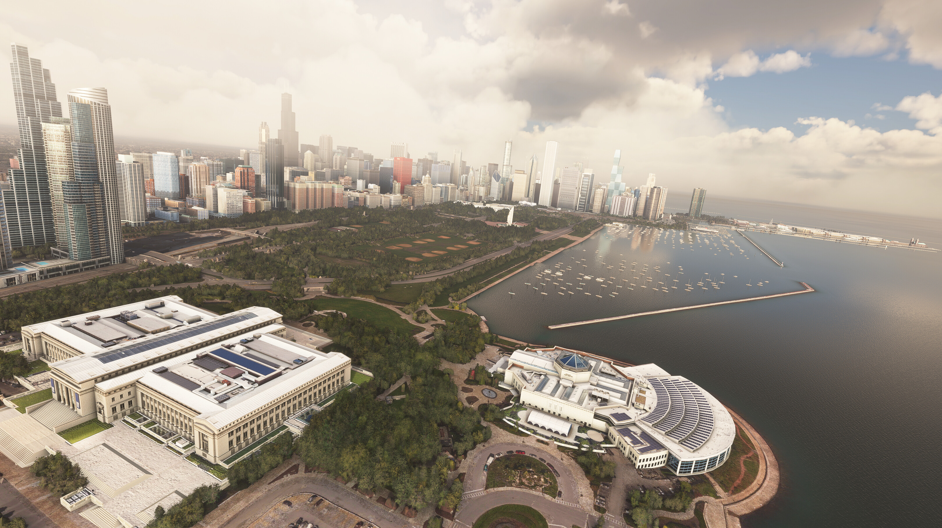 Landmarks Chicago - Microsoft Flight Simulator - Orbx