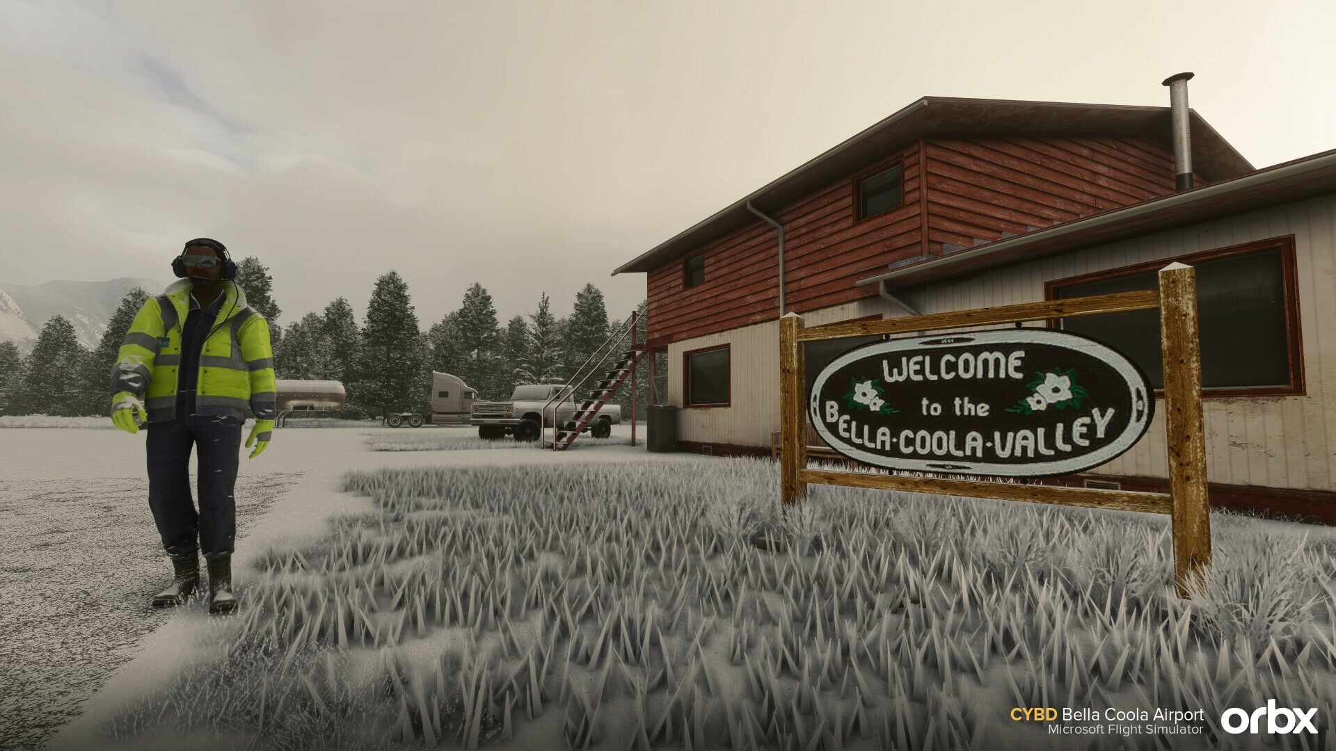 CYBD Bella Coola Airport - Microsoft Flight Simulator - Orbx