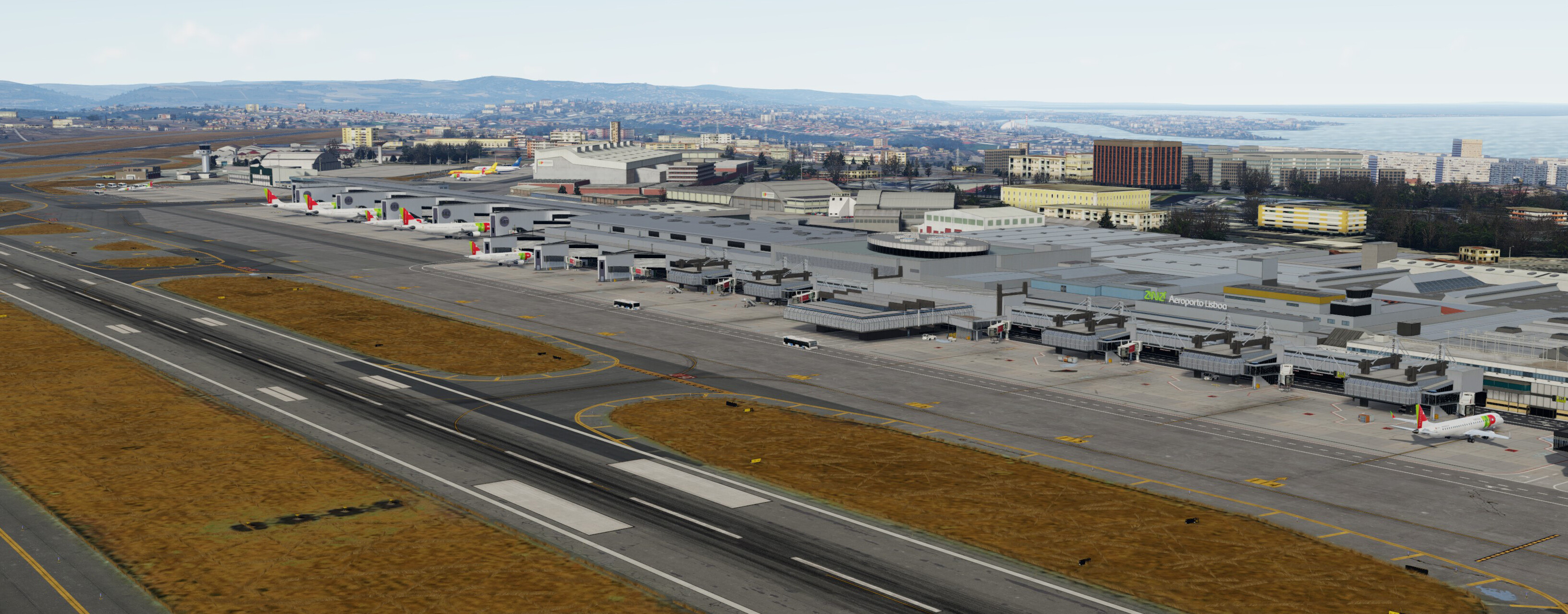 LPPT Lisbon Humberto Delgado Airport - Orbx