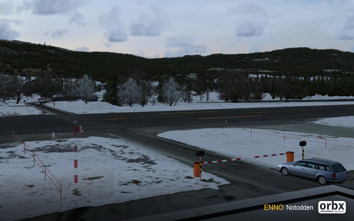 ENNO Notodden Airport - Orbx