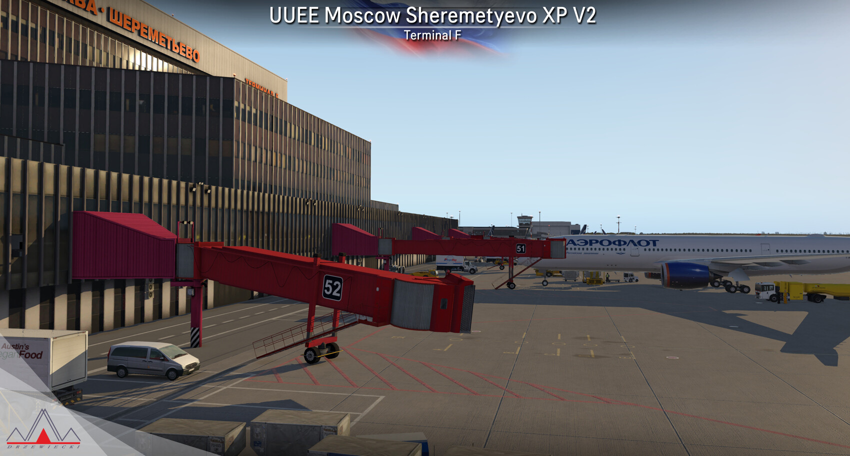 UUEE Moscow Sheremetyevo Airport - X-Plane 11 - Orbx