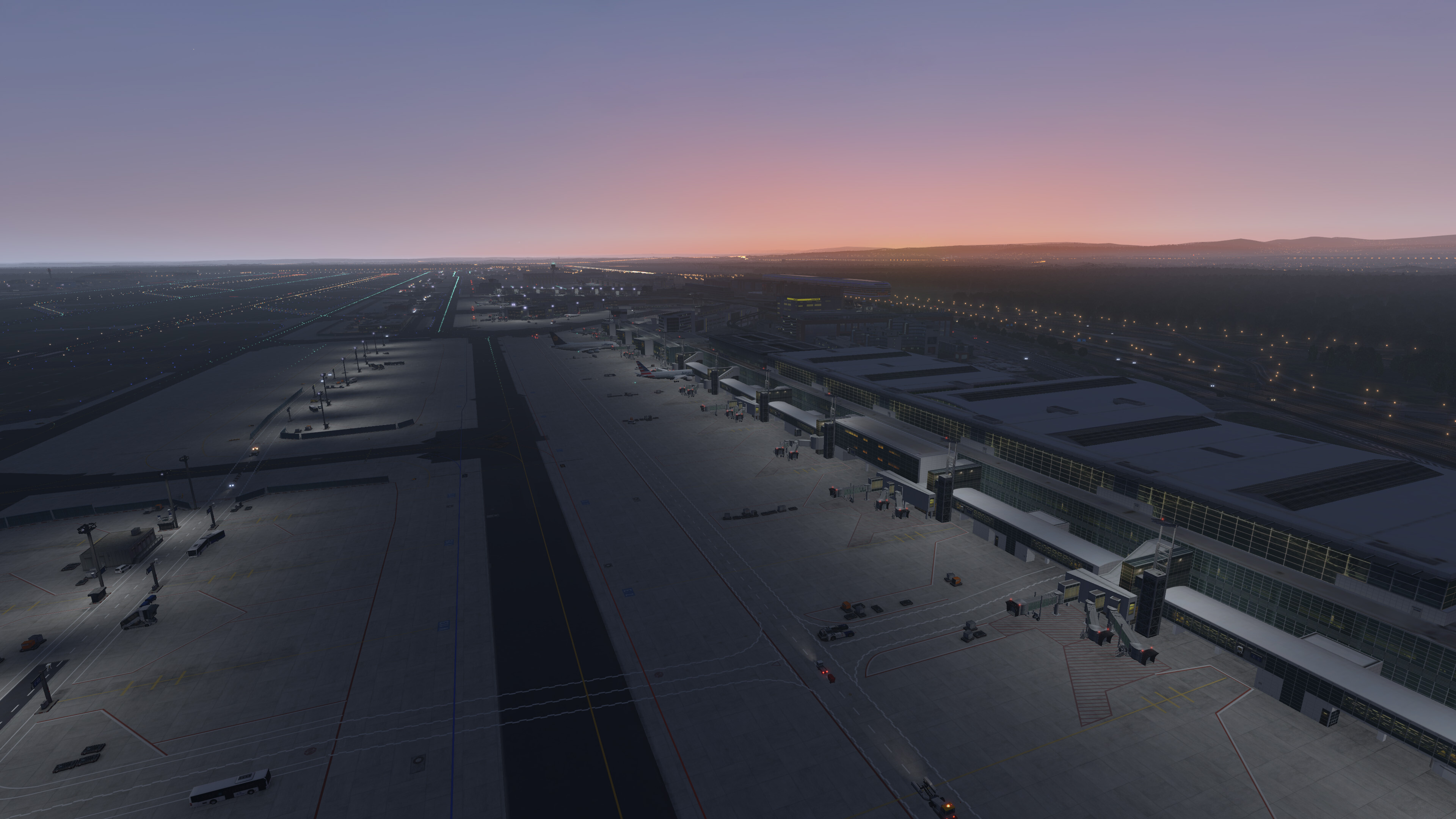 EDDF Frankfurt Airport - X-Plane 11 - Orbx