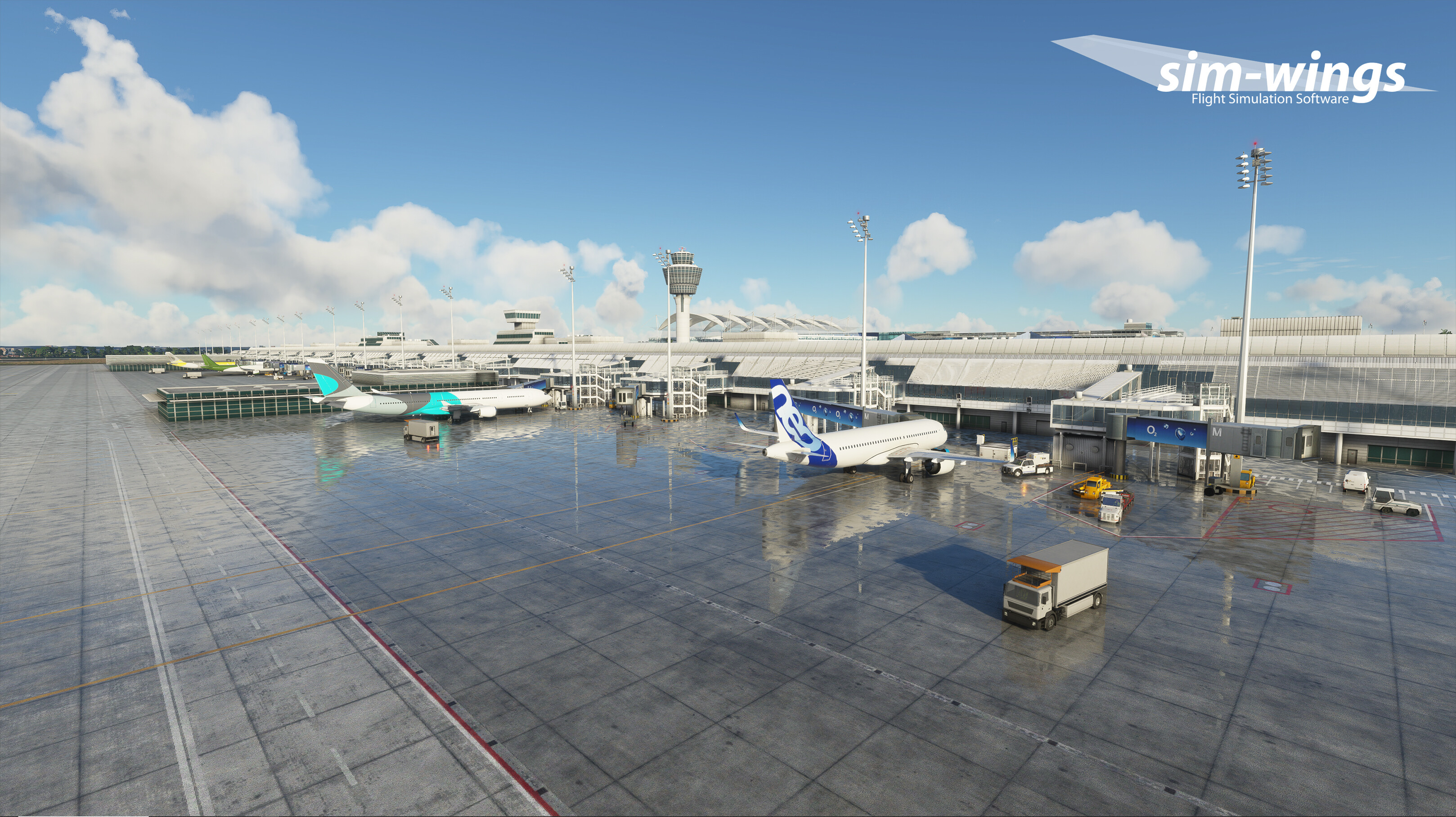 EDDM Munich Airport - Microsoft Flight Simulator - Orbx
