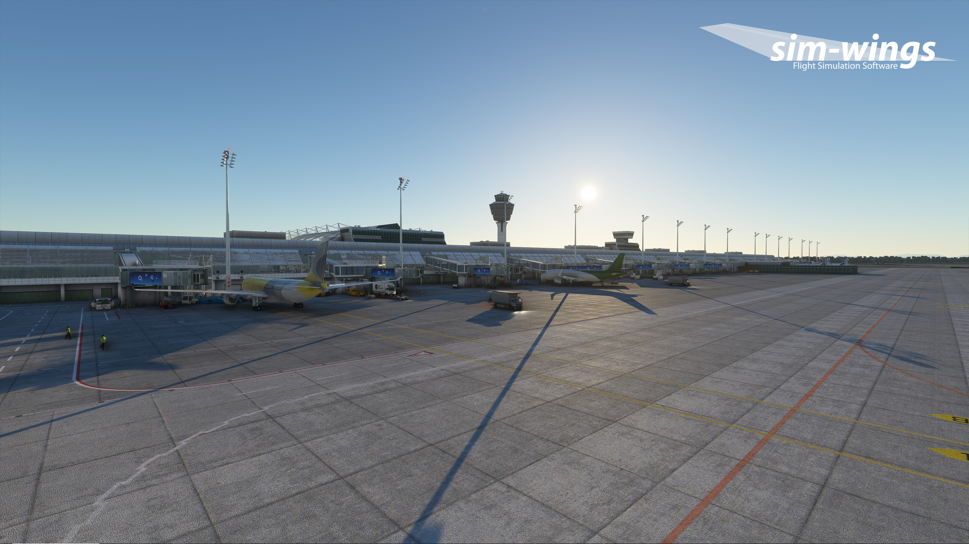 EDDM Munich Airport - Microsoft Flight Simulator - Orbx