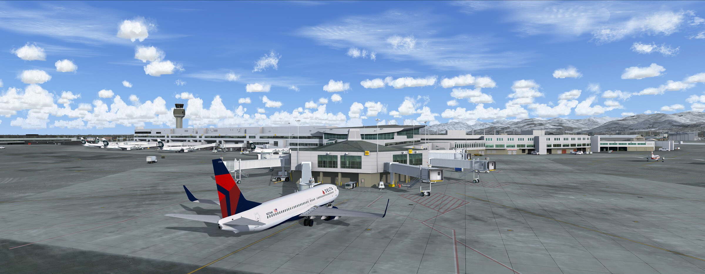 PANC Ted Stevens Anchorage International Airport - Orbx