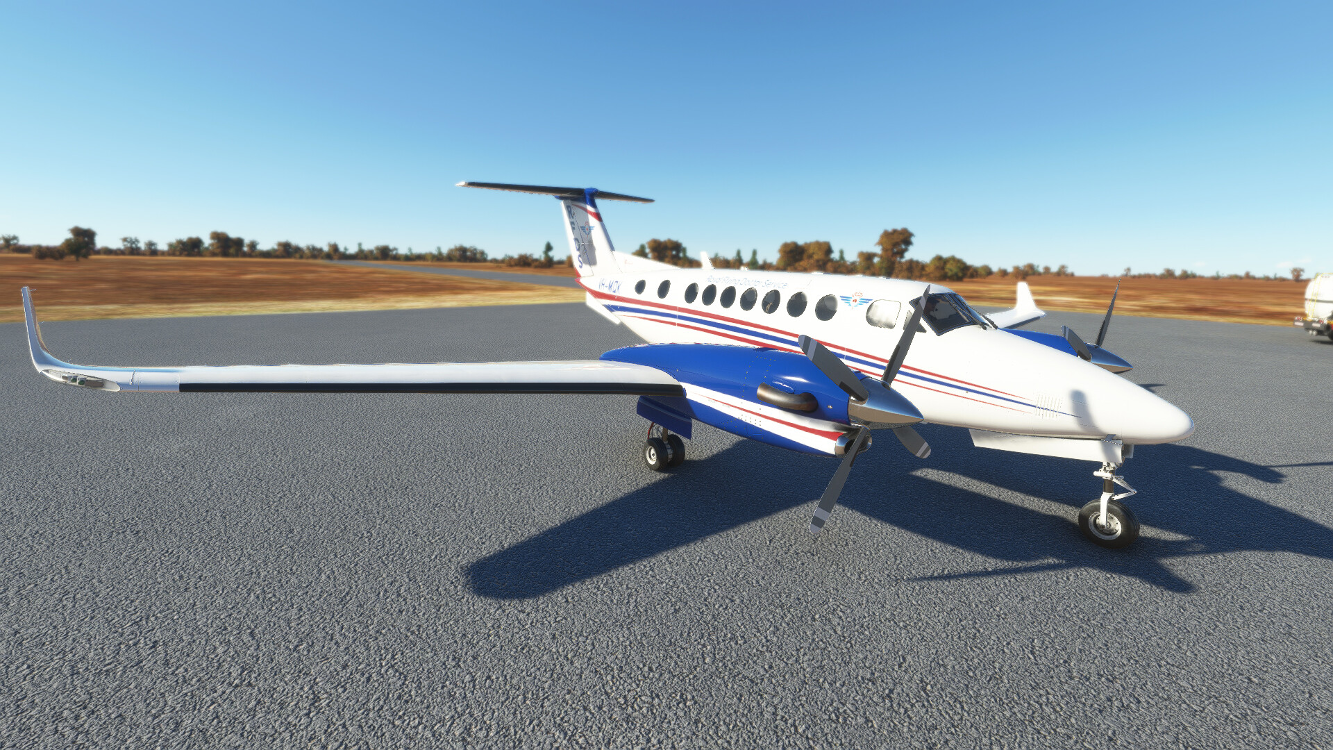 Novawing24 Beechcraft King Air 350i RFDS VH-MQK 2021 Livery - Orbx