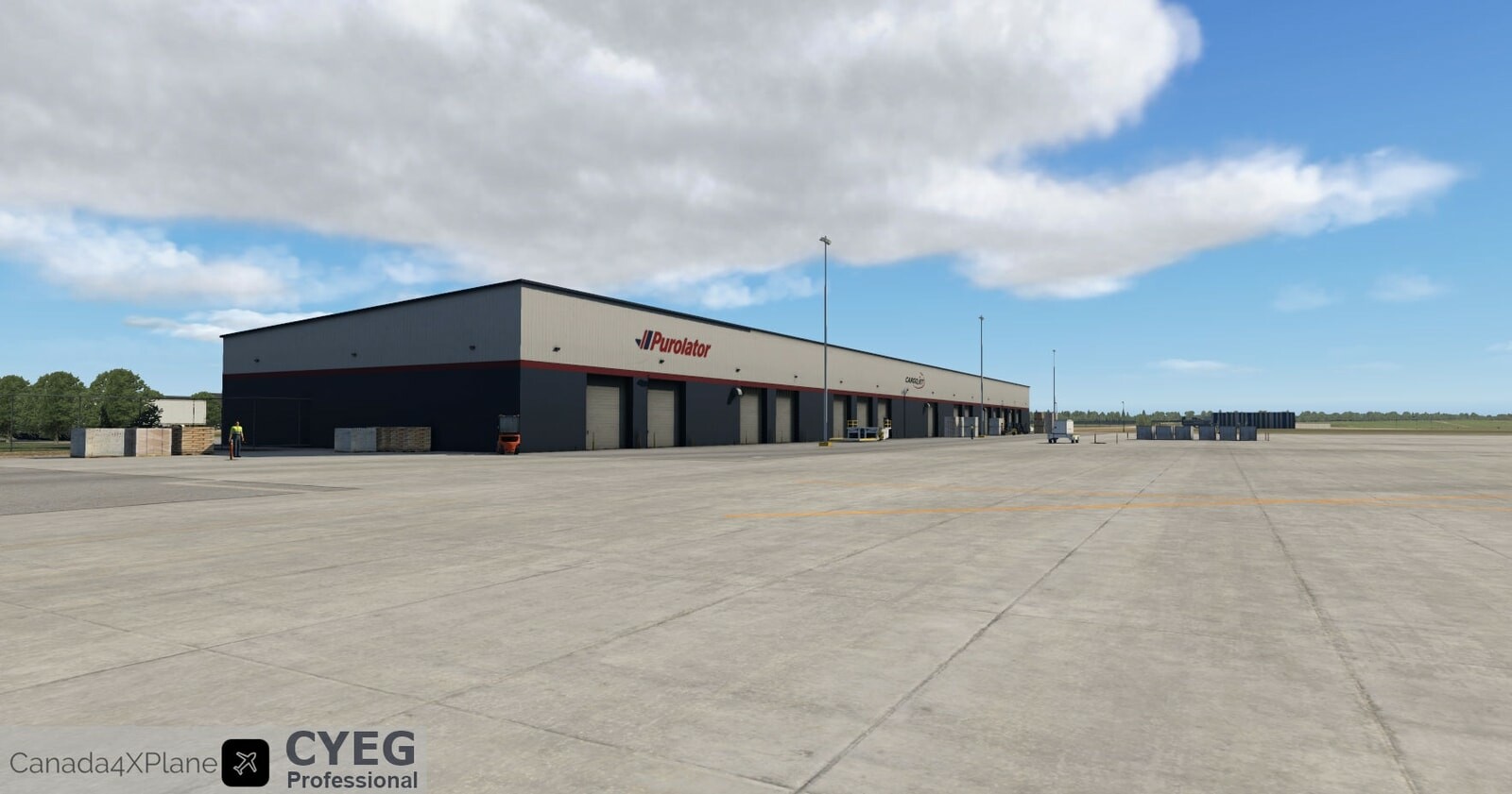 CYEG Edmonton International Airport - X-Plane 11 - Orbx