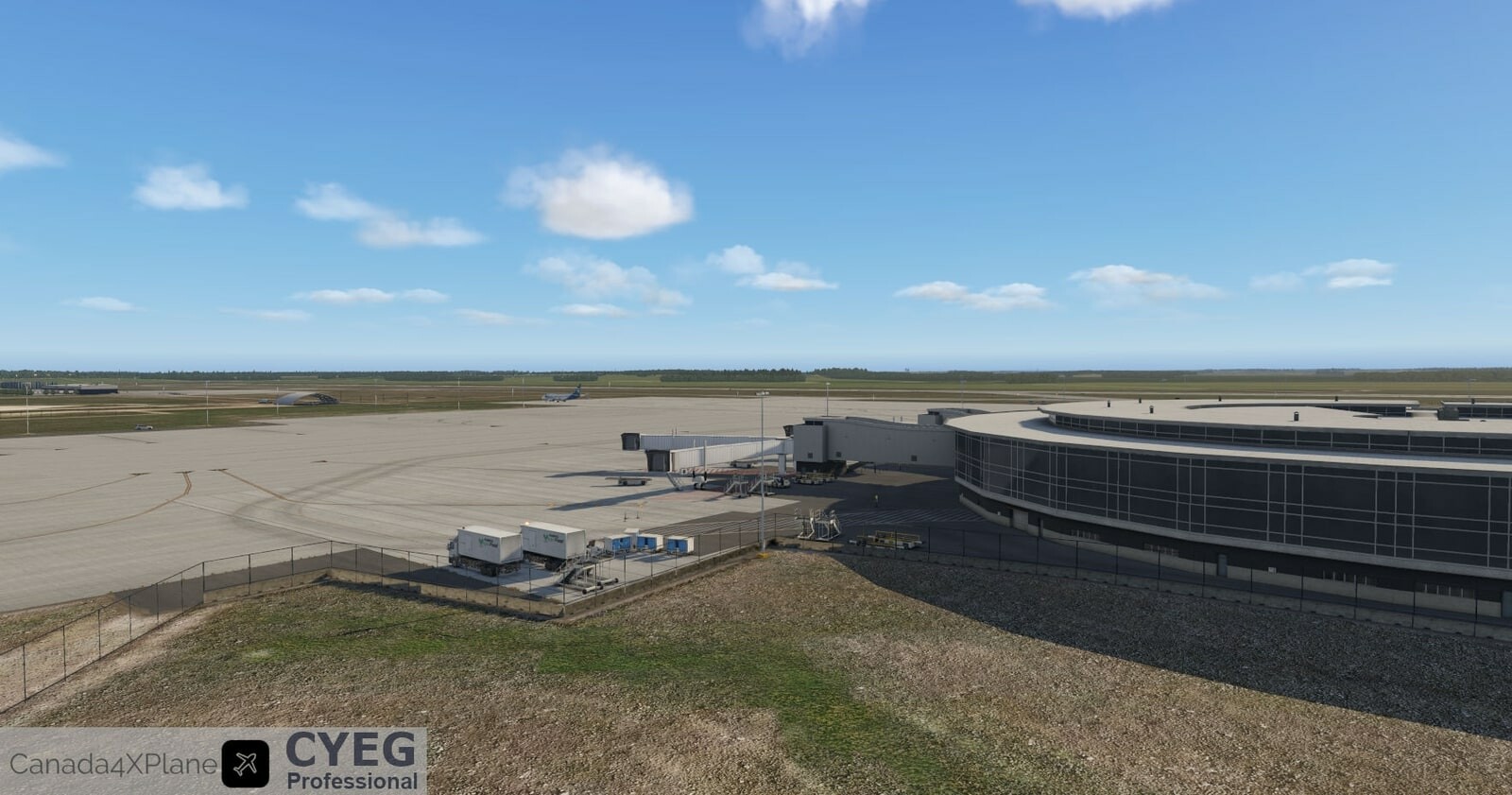 CYEG Edmonton International Airport - X-Plane 11 - Orbx