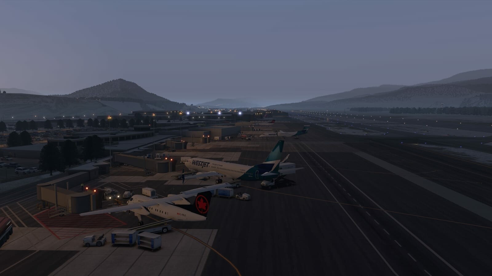 CYLW Kelowna International Airport - X-Plane 11 - Orbx