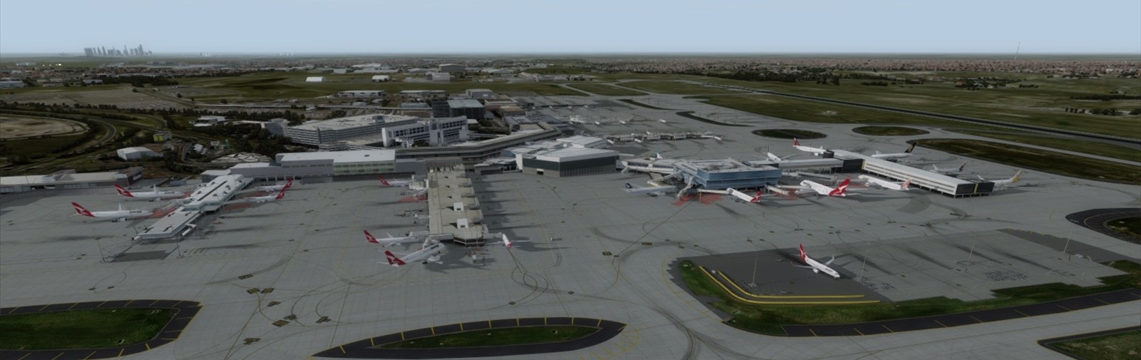 YMML Melbourne International Airport V3 - Orbx