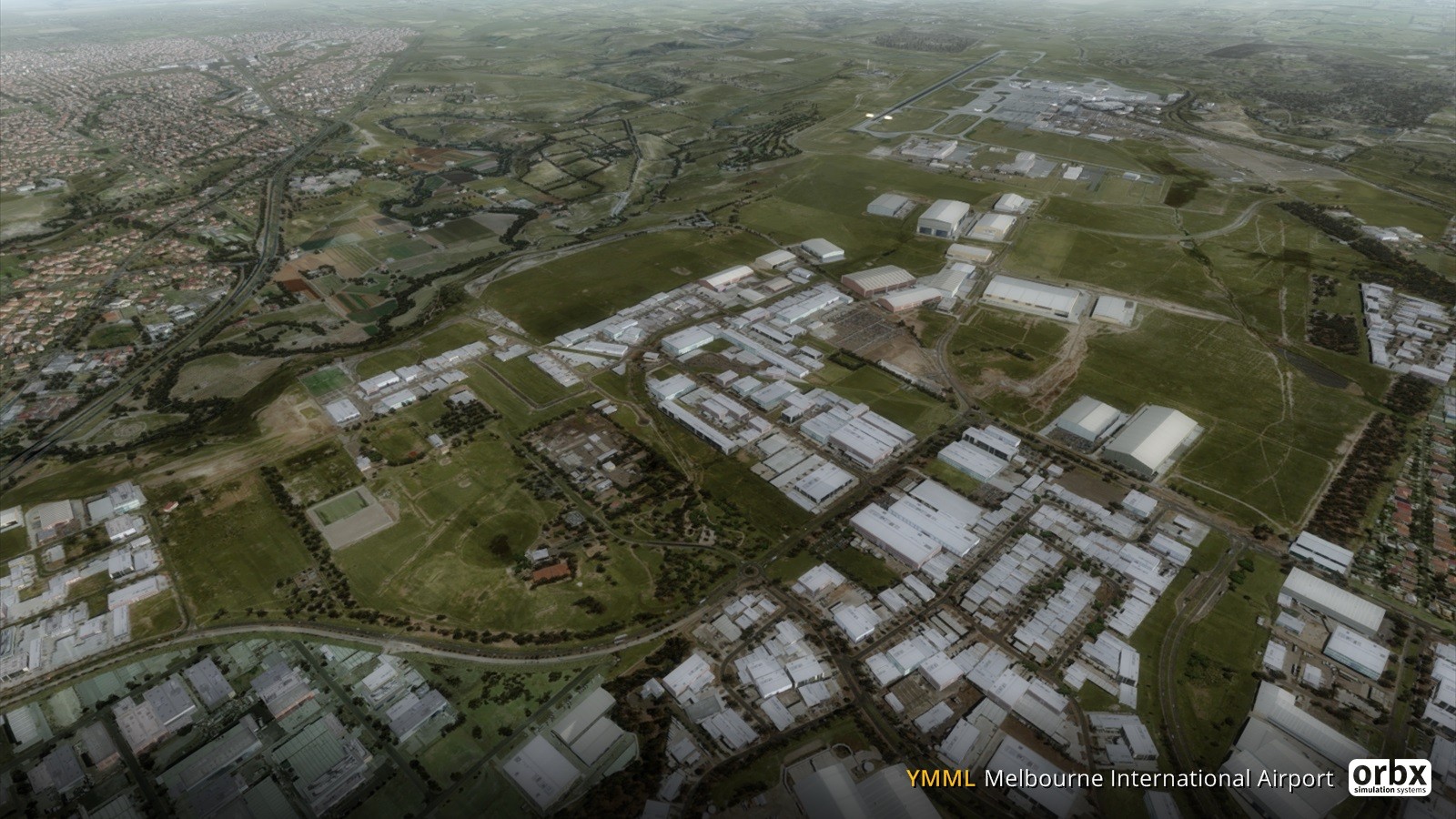 YMML Melbourne International Airport V3 - Orbx