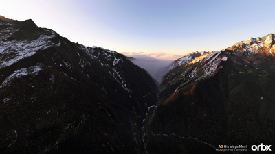 AS Himalaya and Central Asia Mesh - Microsoft Flight Simulator - Orbx