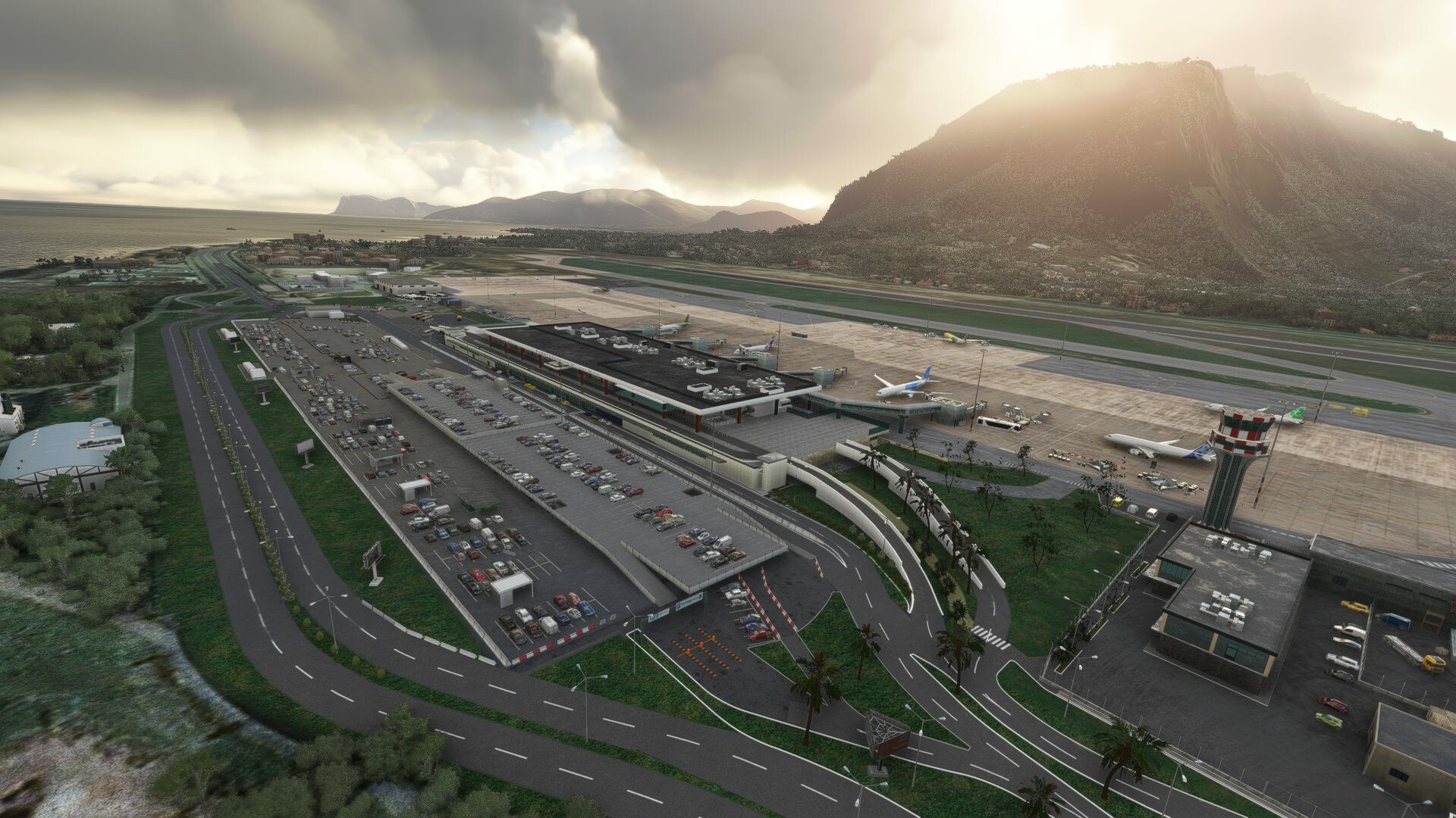 LICJ Palermo Airport - Microsoft Flight Simulator - Orbx