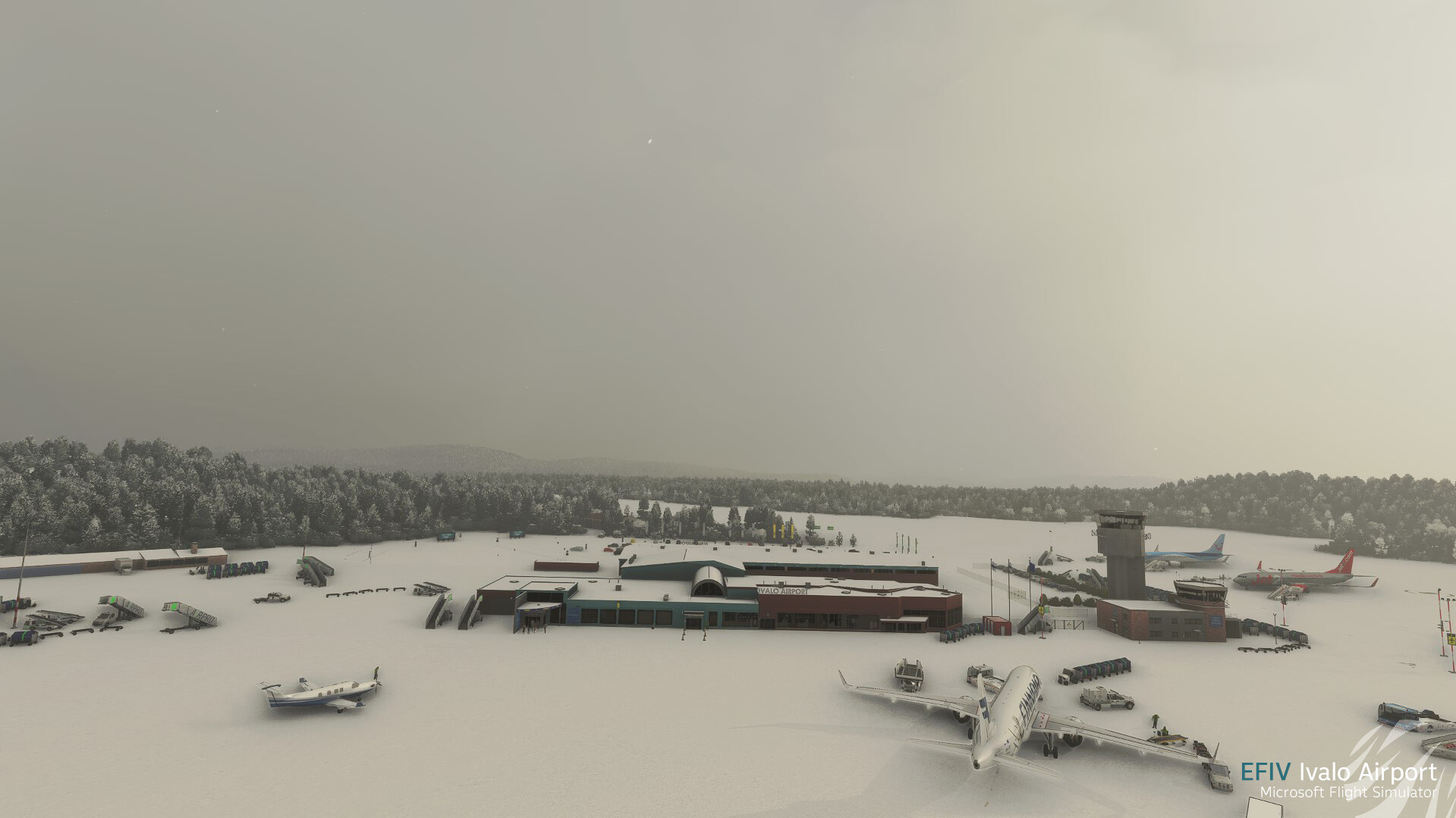 EFIV Ivalo Airport - Microsoft Flight Simulator - Orbx