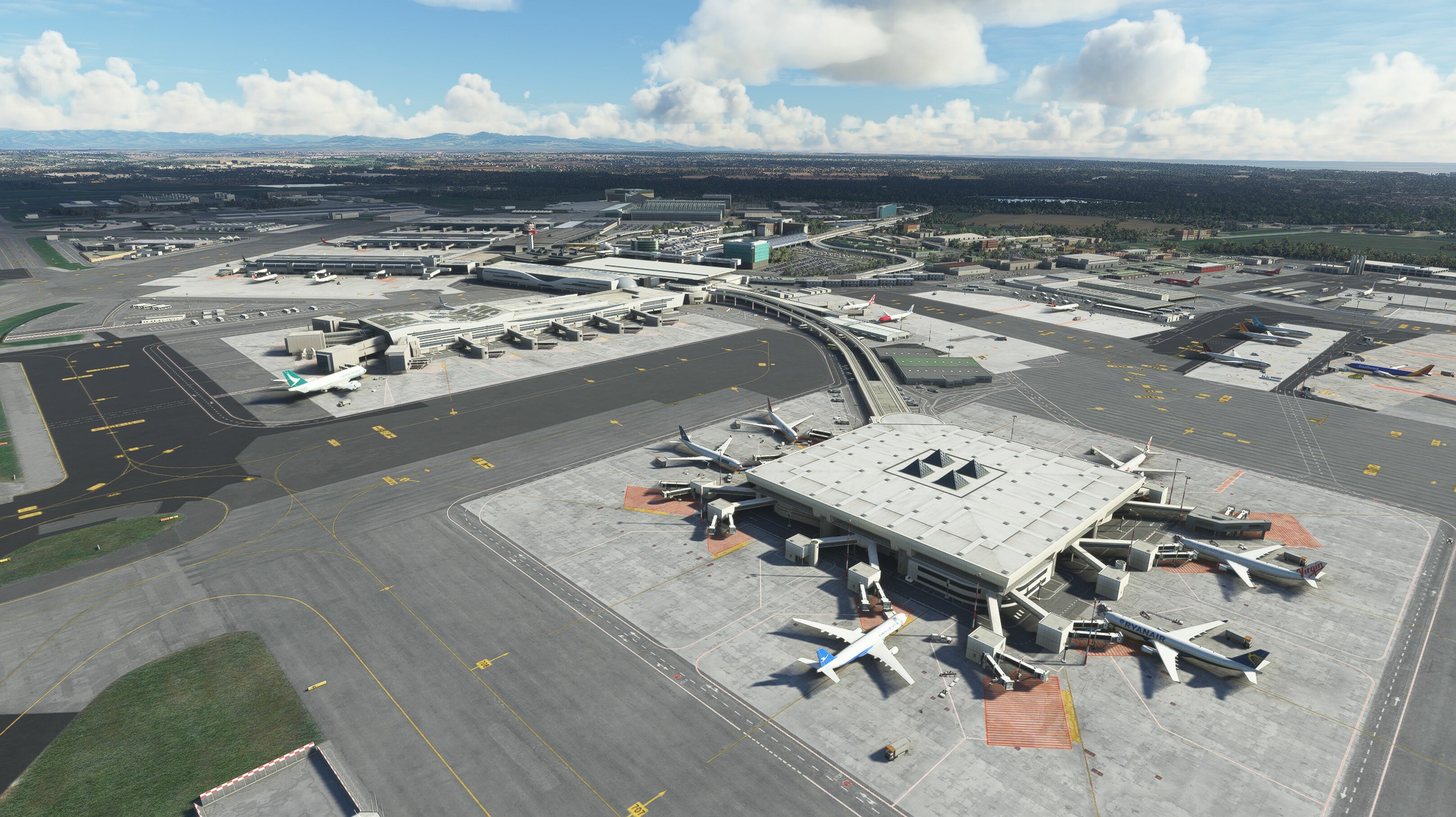 MK STUDIOS LIRF Rome Fiumicino International Airport For Microsoft