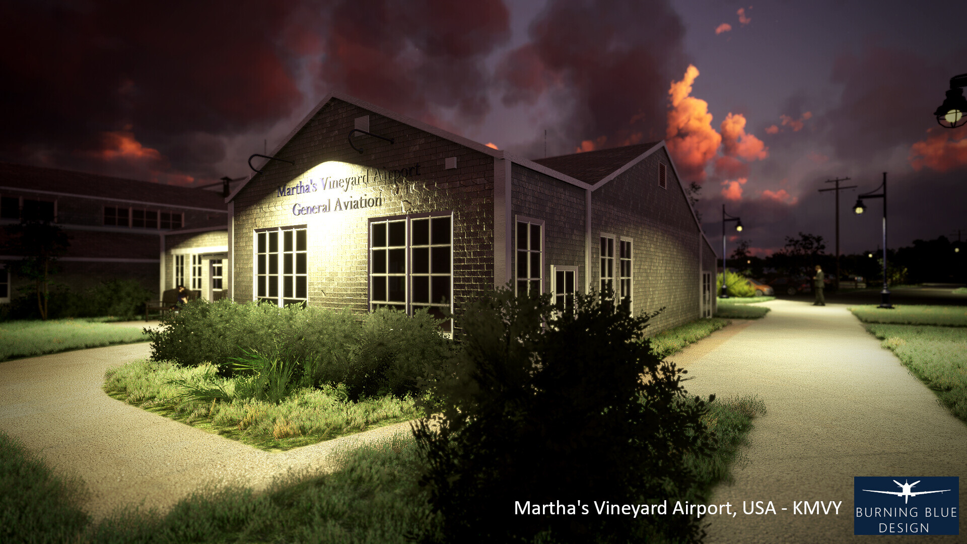 KMVY Martha’s Vineyard Airport - Microsoft Flight Simulator - Orbx