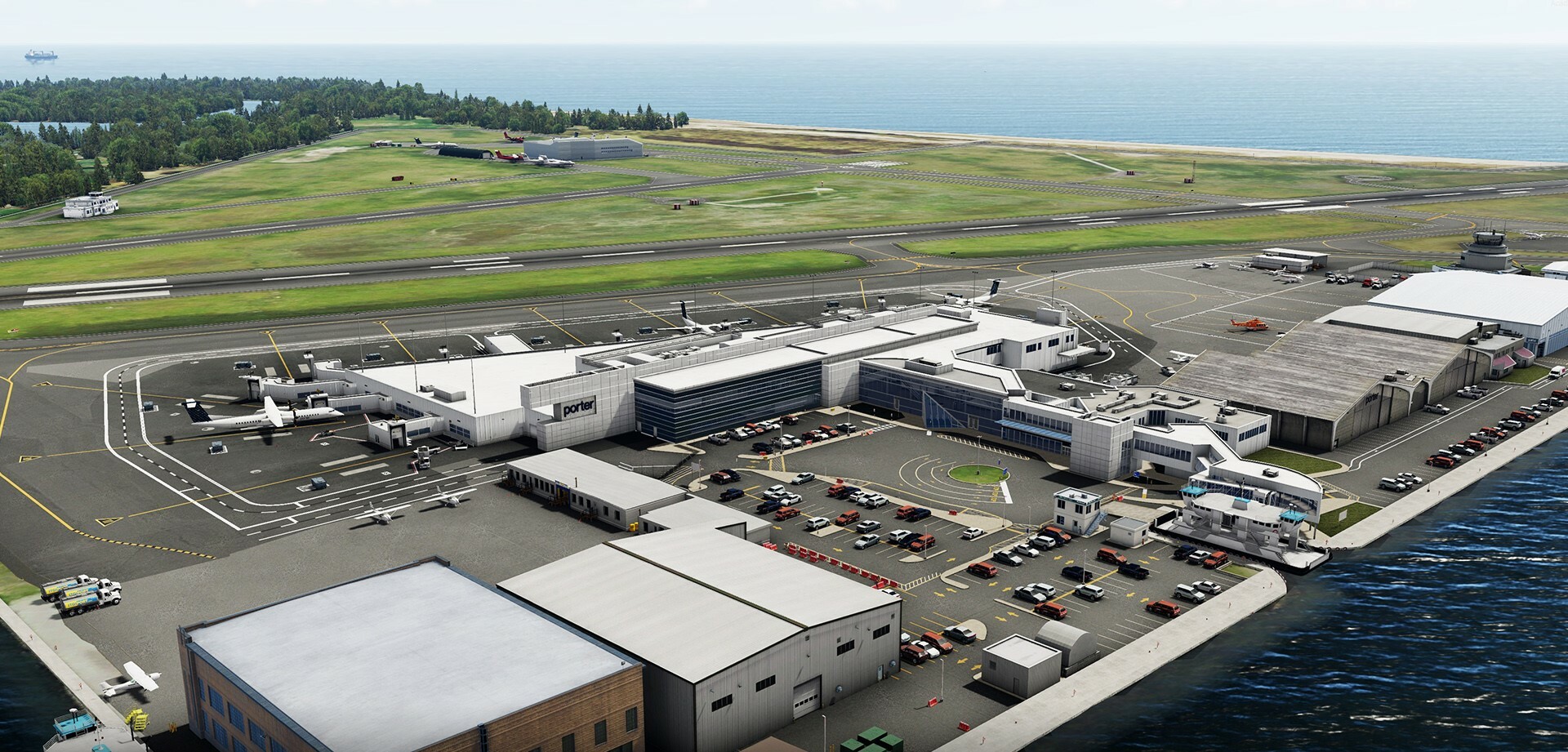 CYTZ Billy Bishop Toronto City Airport - Orbx