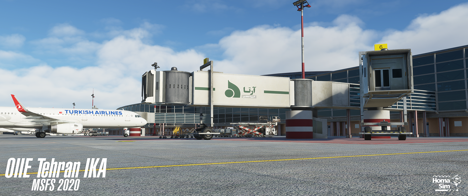 OIIE Tehran Imam Khomeini International Airport - Microsoft Flight ...